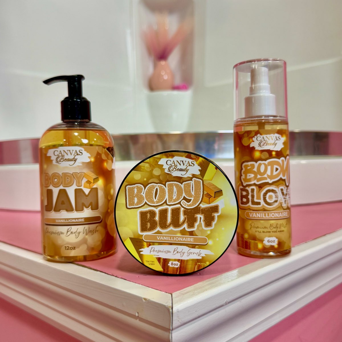 PARTY TRIO: VANILLIONAIRE – CANVAS BEAUTY BRAND