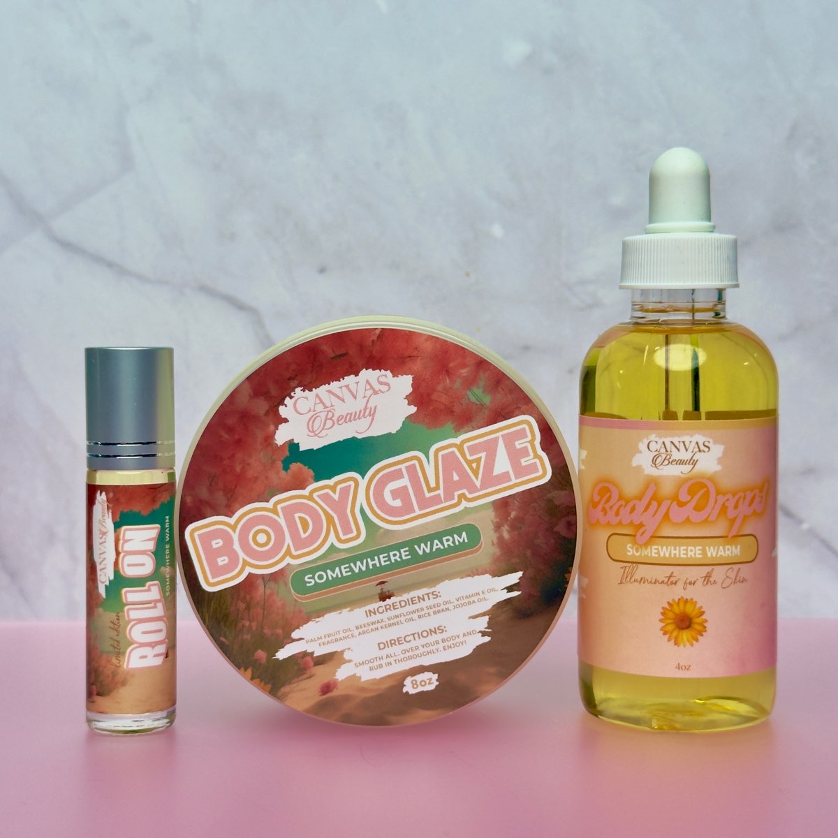 LIMITED TRIOS SOMEWHERE WARM – CANVAS BEAUTY BRAND