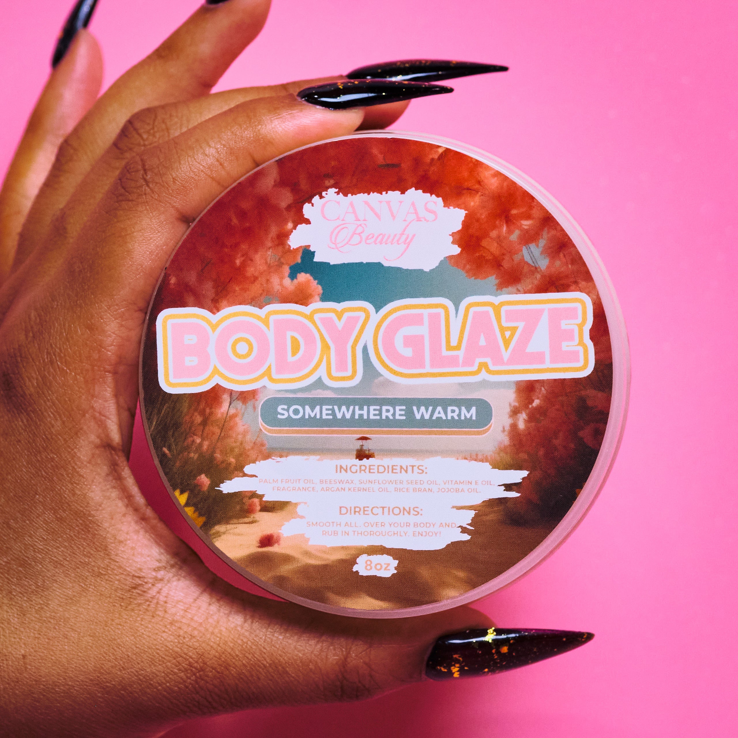 (NEW) BODY GLAZE: SOMEWHERE WARM – CANVAS BEAUTY BRAND