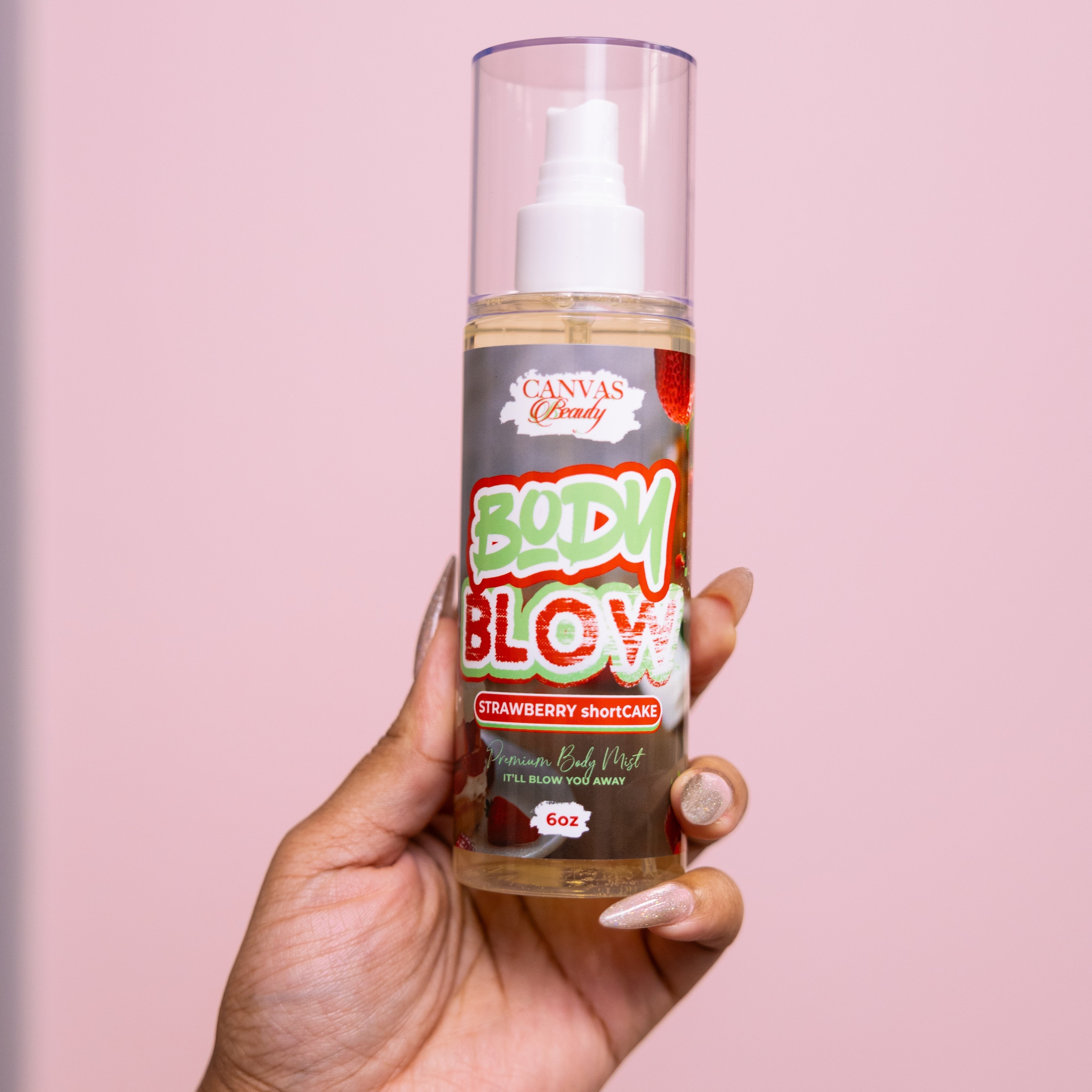 (NEW) BODY BLOW: STRAWBERRY SHORTCAKE – CANVAS BEAUTY BRAND