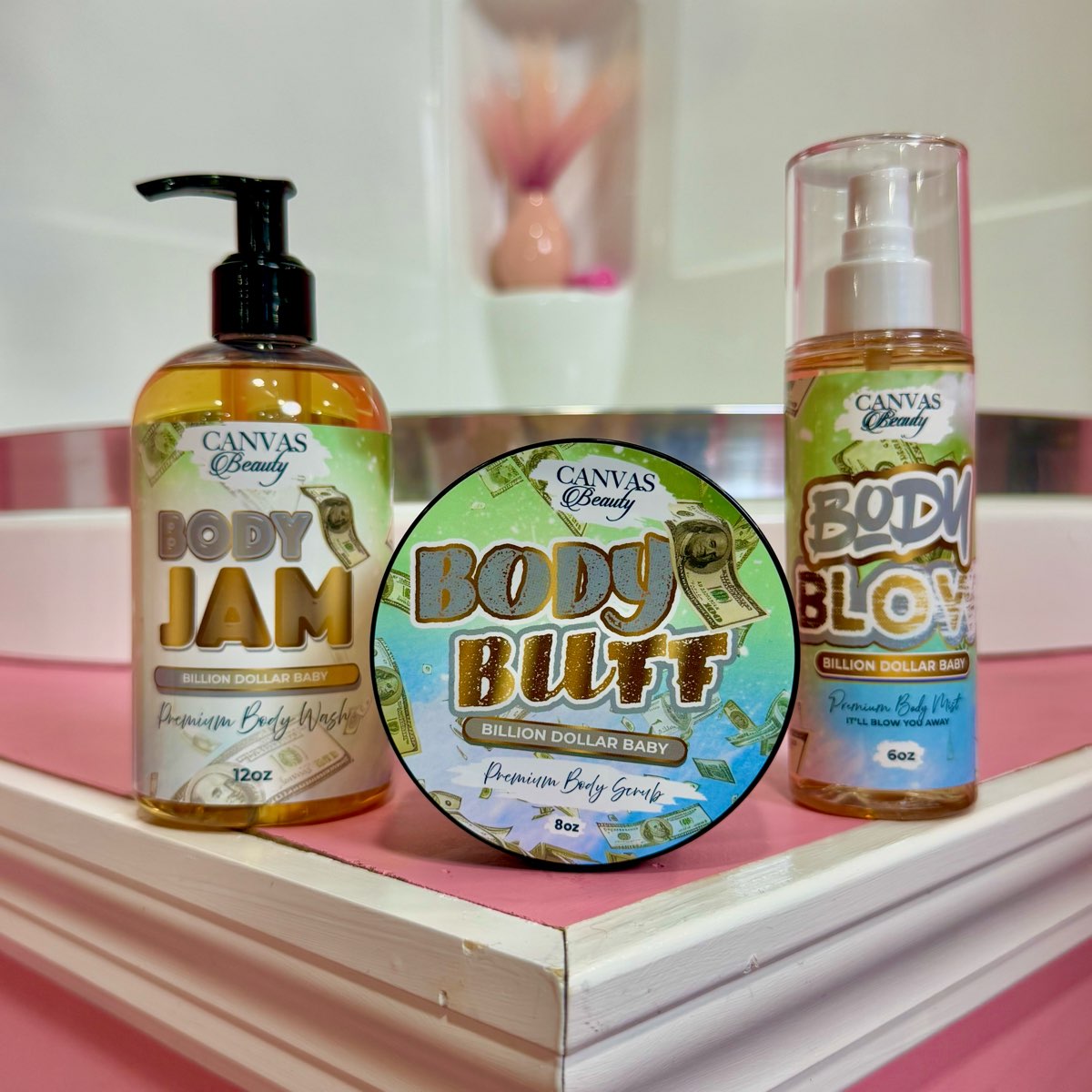 PARTY TRIO: BILLION DOLLAR BABY – CANVAS BEAUTY BRAND