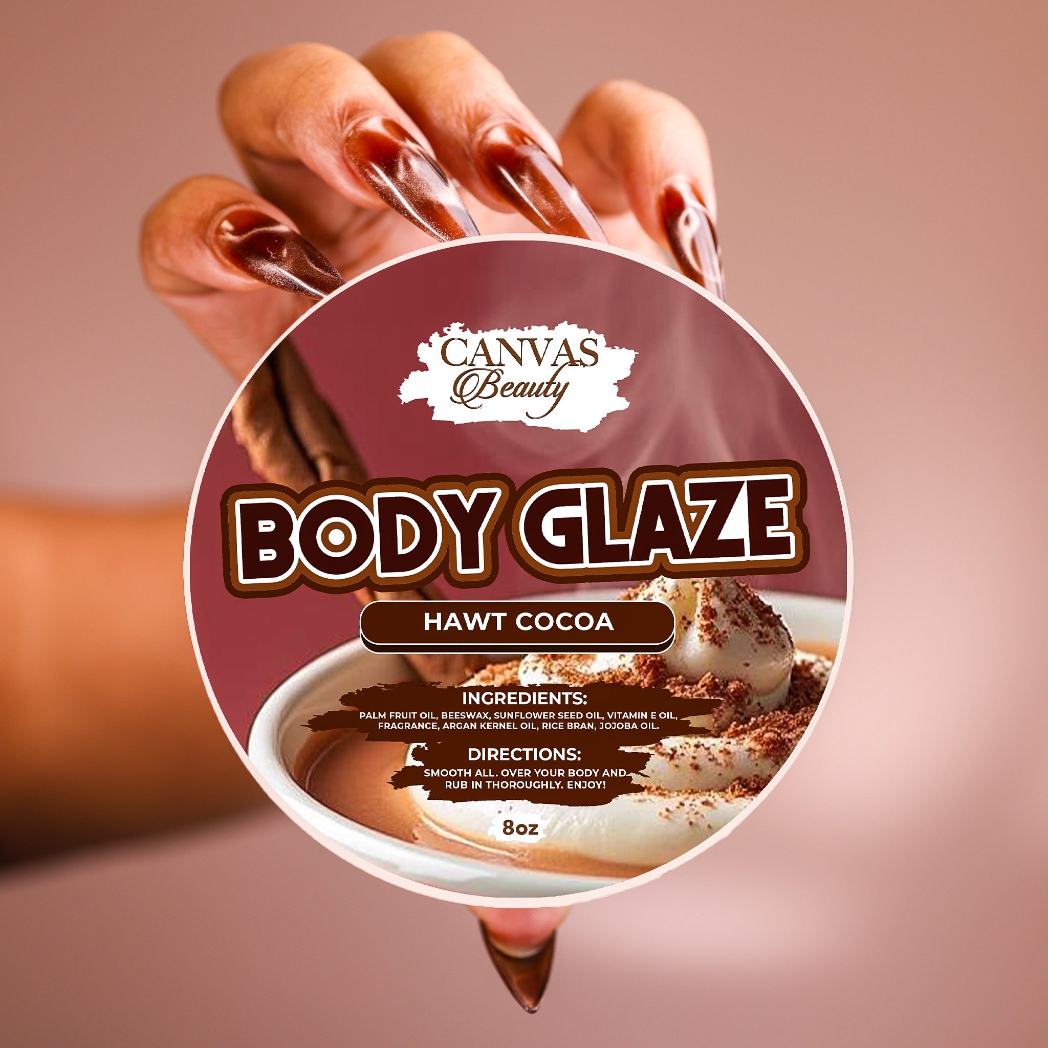 (NEW) BODY GLAZE: HAWT COCOA (HOLIDAY EDITION) – CANVAS BEAUTY BRAND