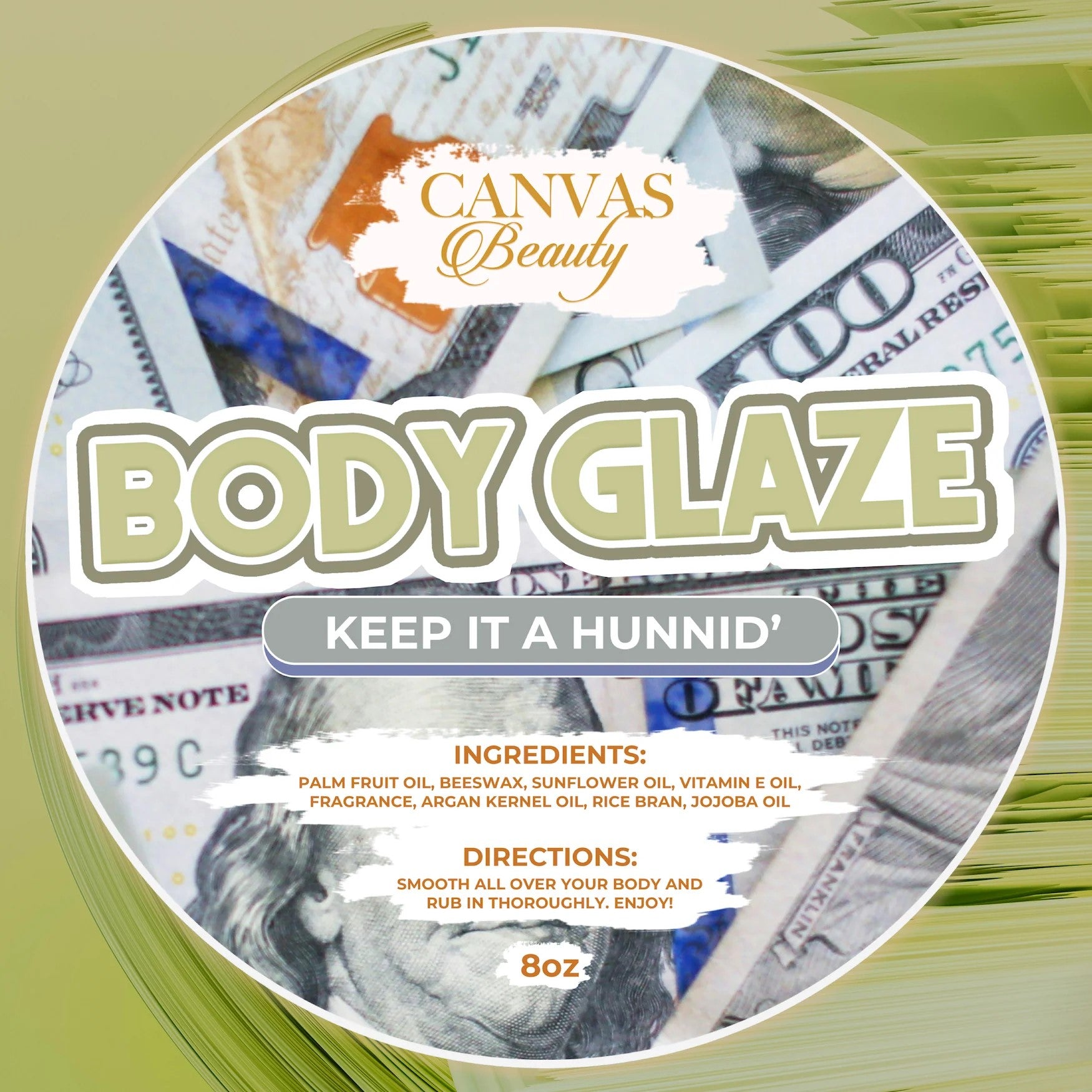 (NEW) BODY GLAZE: KEEP IT A HUNNID (Unisex) – CANVAS BEAUTY BRAND