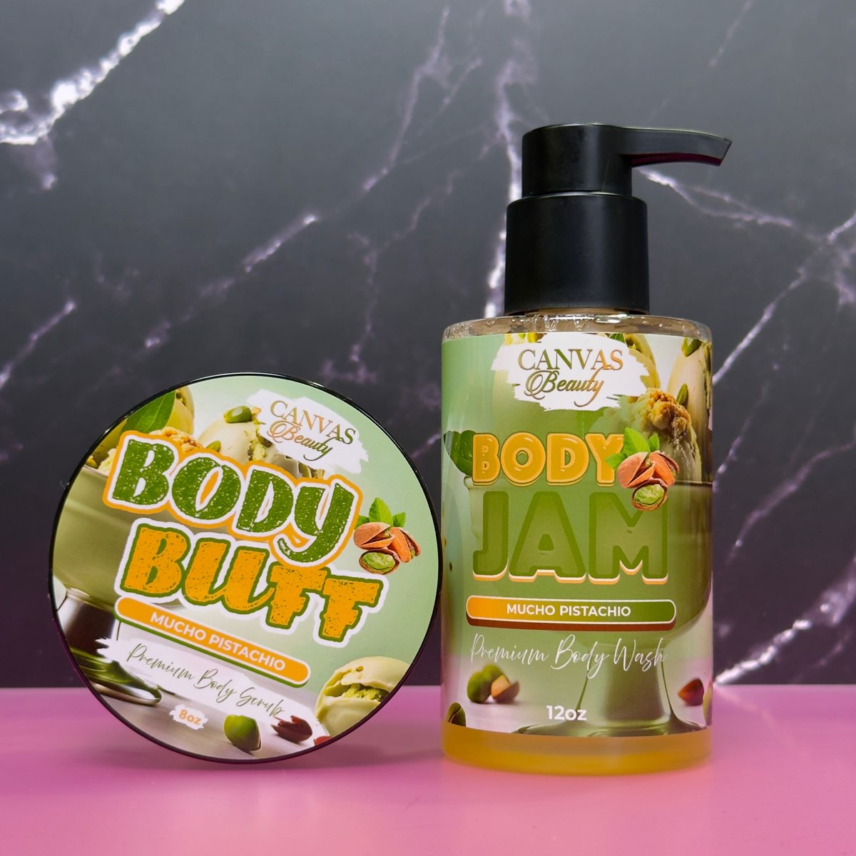 JAM & BUFF DUO: MUCHO PISTACHIO – CANVAS BEAUTY BRAND