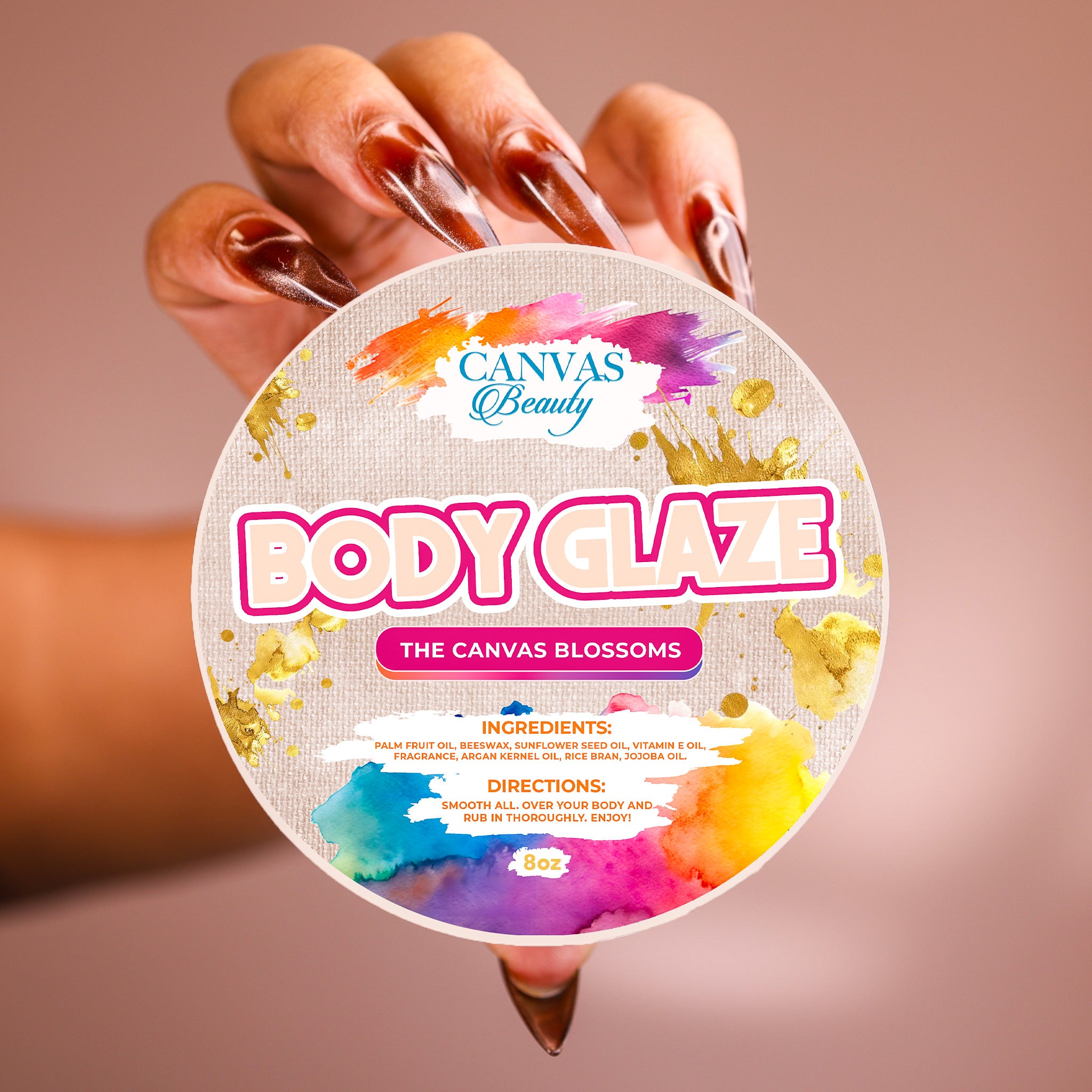 (NEW) BODY GLAZE: THE CANVAS BLOSSOMS – CANVAS BEAUTY BRAND