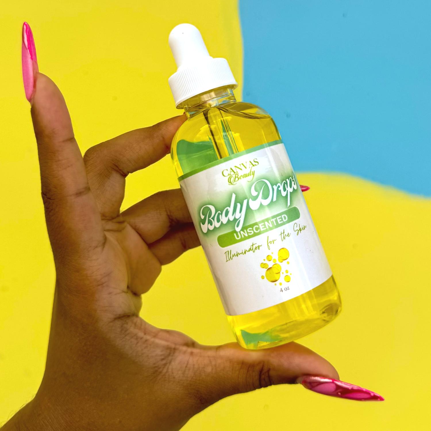 (NEW) BODY DROPS: UNSCENTED – CANVAS BEAUTY BRAND