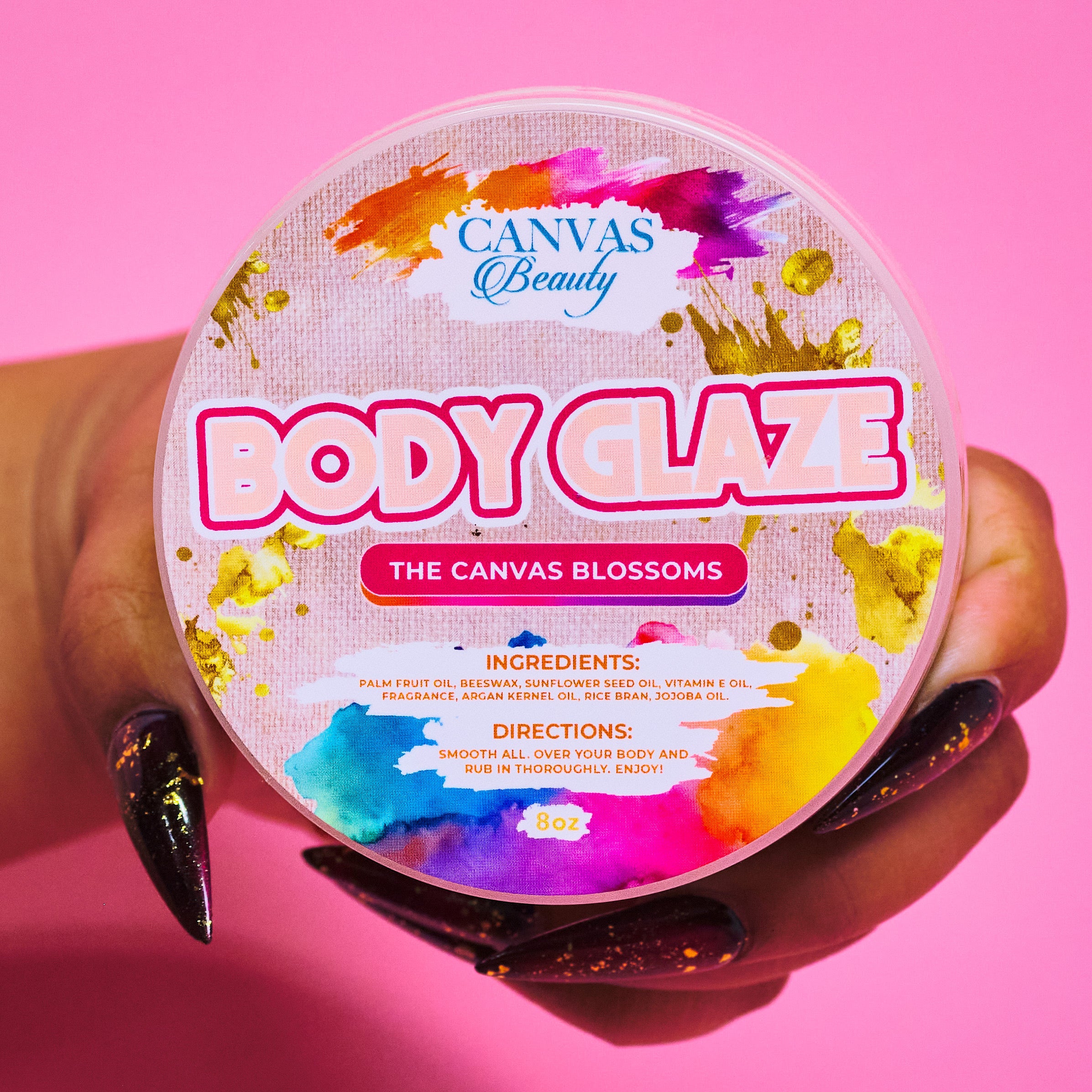 (NEW) BODY GLAZE: THE CANVAS BLOSSOMS – CANVAS BEAUTY BRAND