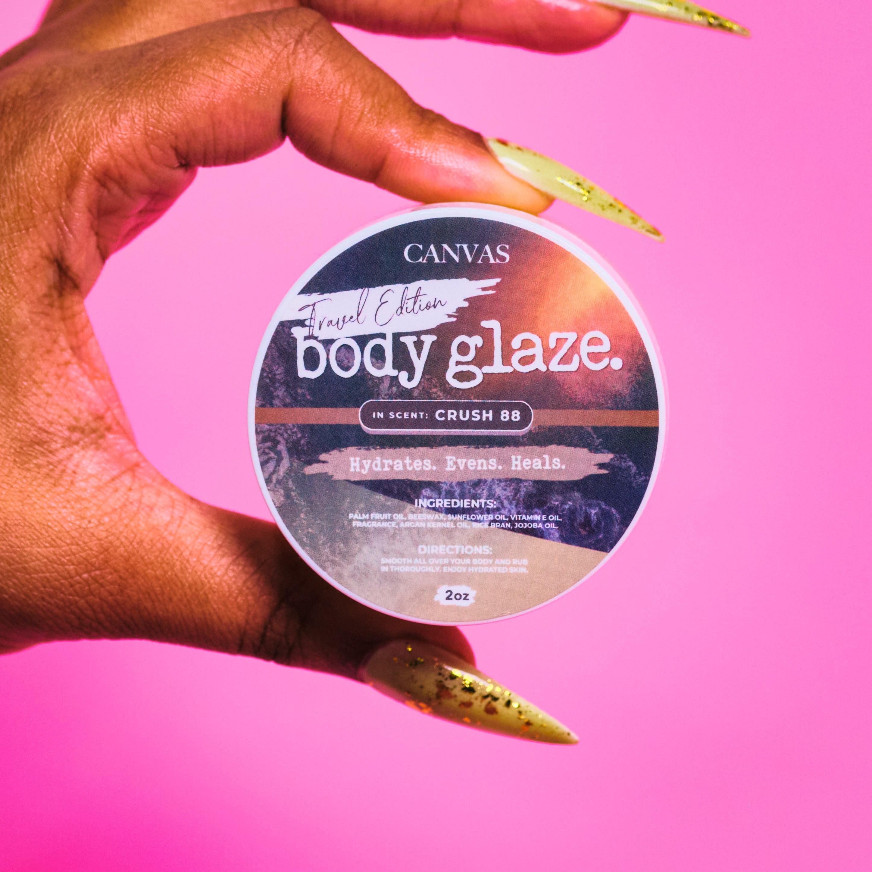 (NEW) TRAVEL GLAZE: CRUSH 88 – CANVAS BEAUTY BRAND